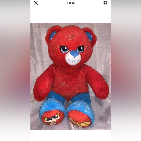 Build-A-Bear | Toys | Build A Bear Wonder Woman Bear Soft Plush Stuffed ...